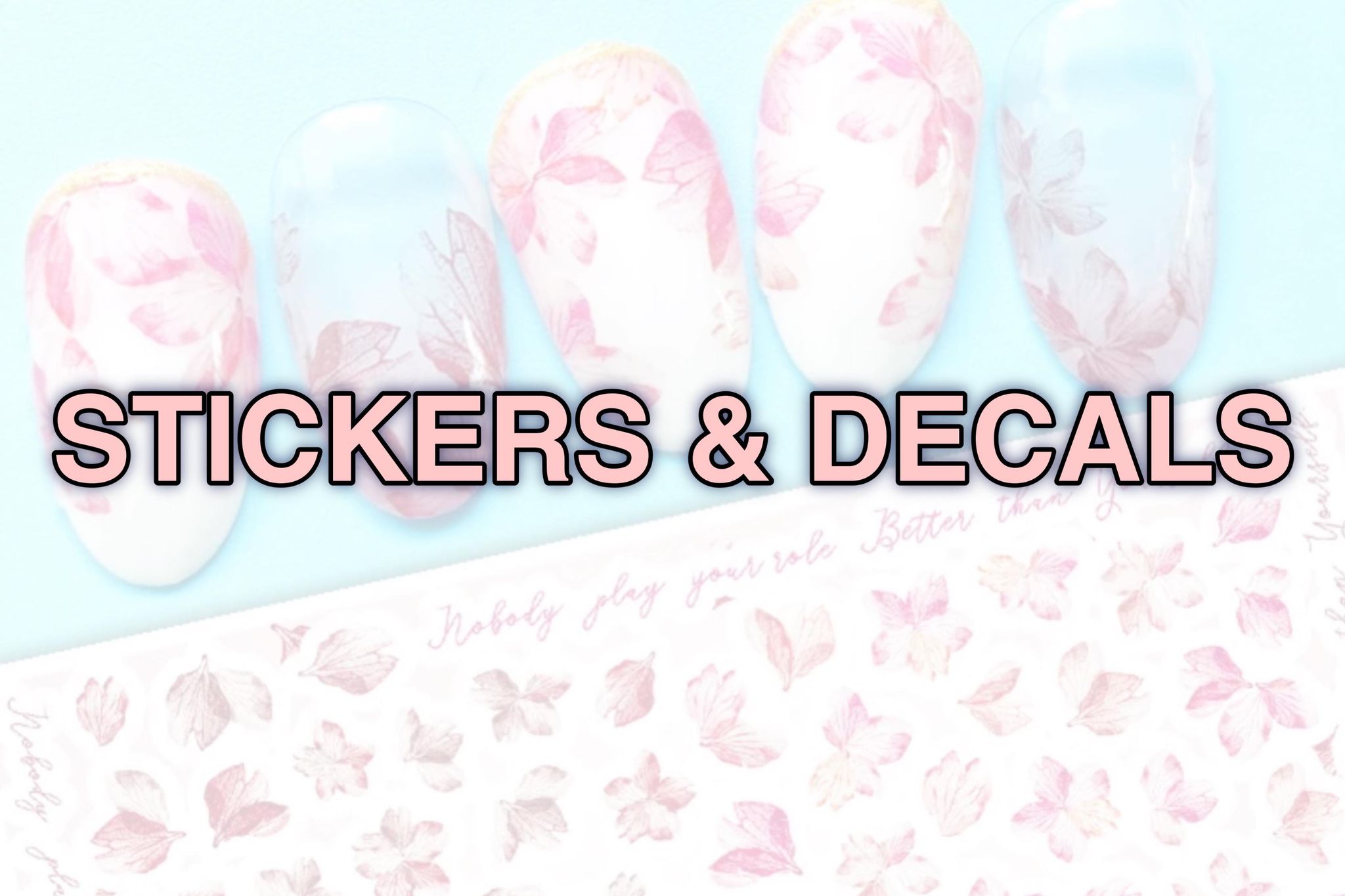 STICKERS AND DECALS – Plushbeautysupplies